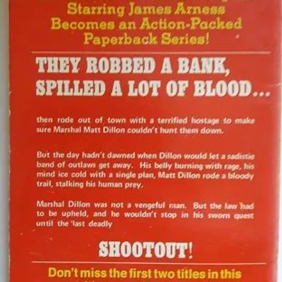 GUNSMOKE 2: SHOOTOUT, Jackson Flynn, USA pb 1974 | 11388 | jog it on
