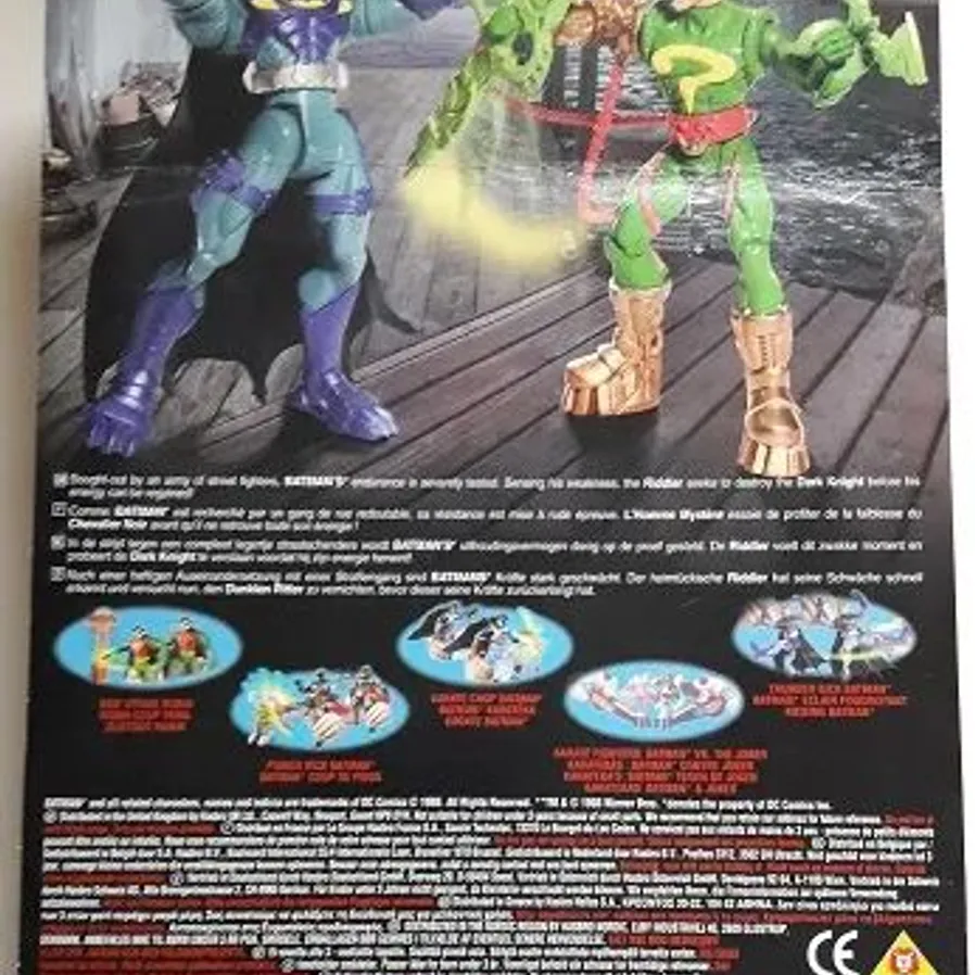 Batman Ninjas: TORNADO BLAST RIDDLER, Hasbro, 1998 | 6028 | jog it on