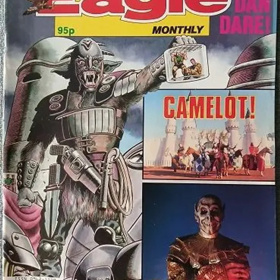 Eagle Monthly comic, August 1991, Fleetway UK | 12800 | jog it on