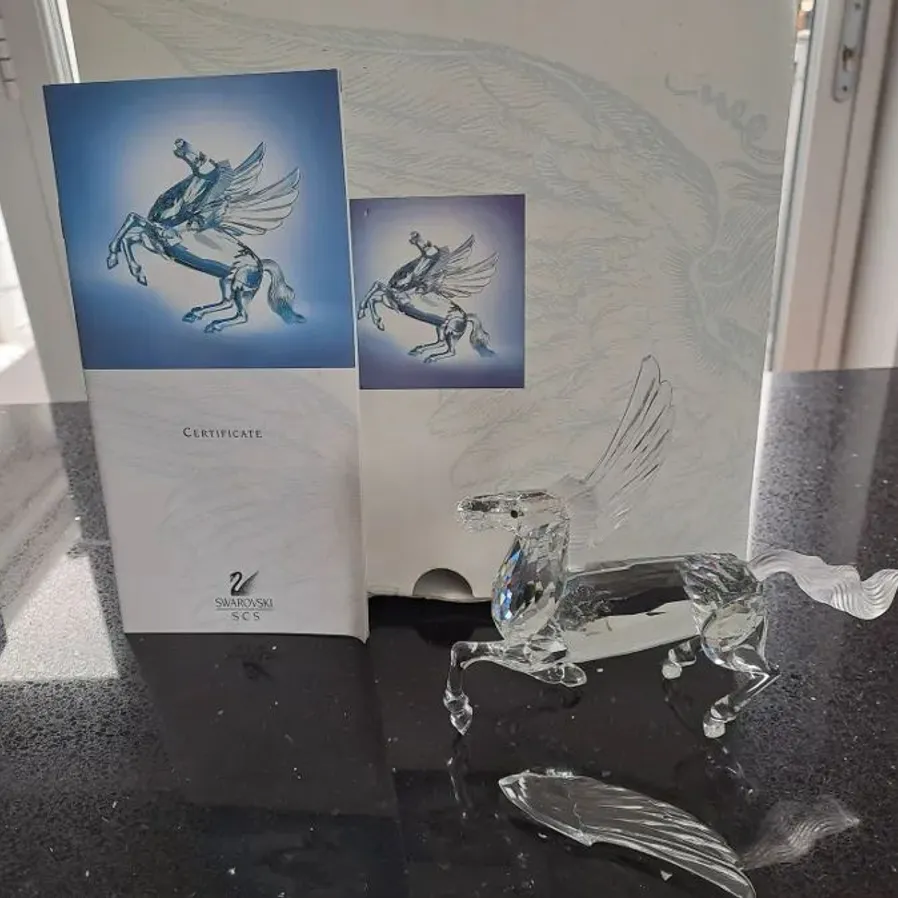 Majestic Swarovski Pegasus, Collector’s Piece with Original Packaging ...