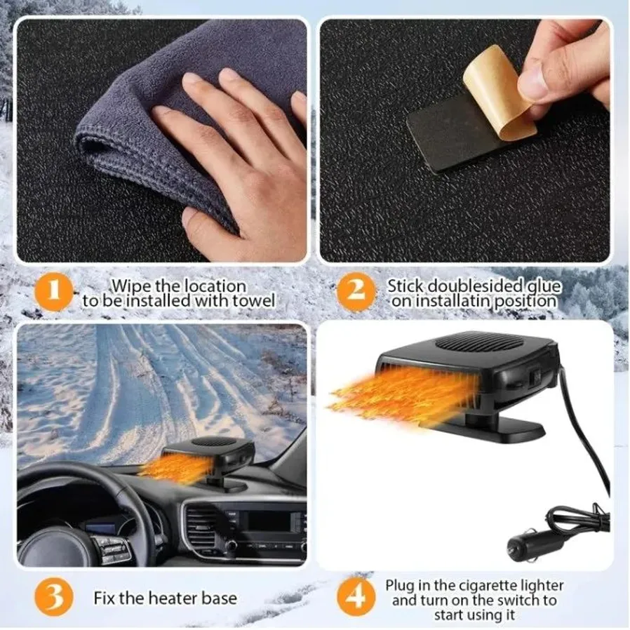 2 X dash mounted car heater / demisters. Brand new | 683 | jog it on