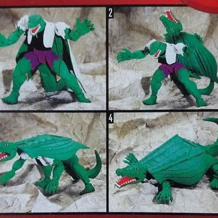SPIDERMAN: SHAPE SHIFTERS: LIZARD transforms into MUTANT ALLIGATOR Toy ...