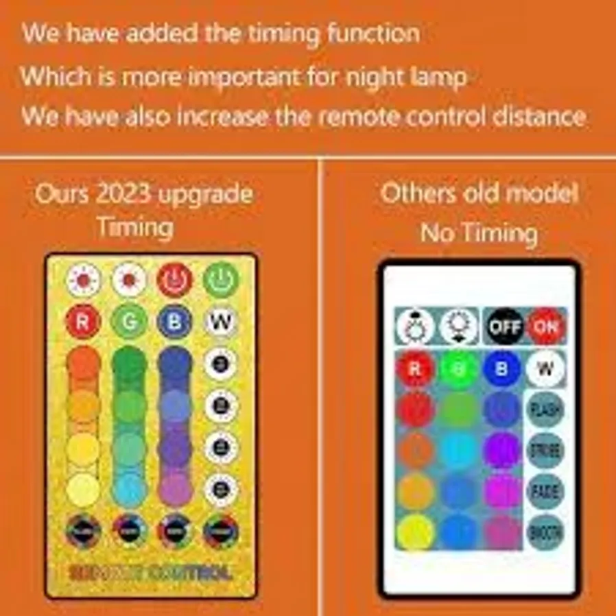 6 x ACED Moon Lamp 2023 Upgrade with Timing 3D Printing Moon Night ...