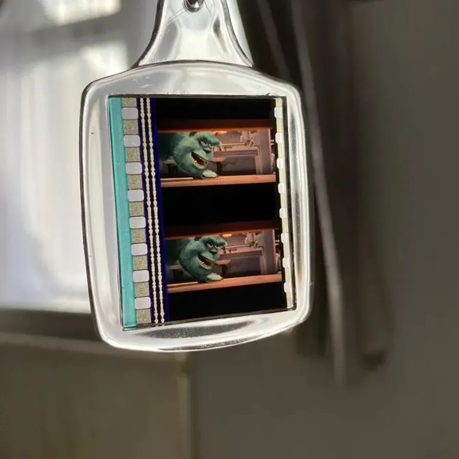Disney Pixar Monsters Inc movie key ring film cell 35mm | 10140 | jog it on