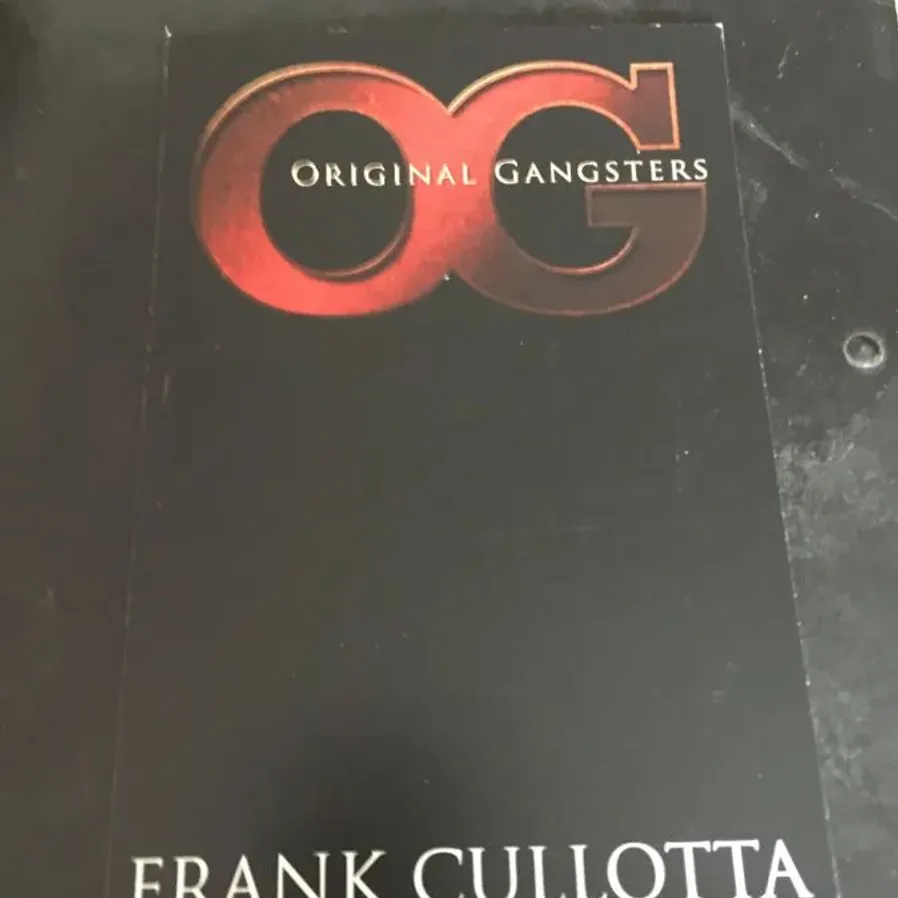Own a Piece of Mob History: Frank Cullotta Signed Original Gangster ...