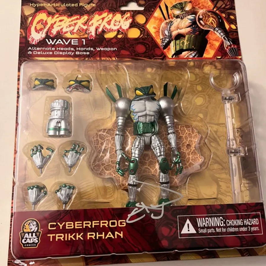 Leap to Action with the Exclusive Cyberfrog Action Figure! | 2303 | jog ...