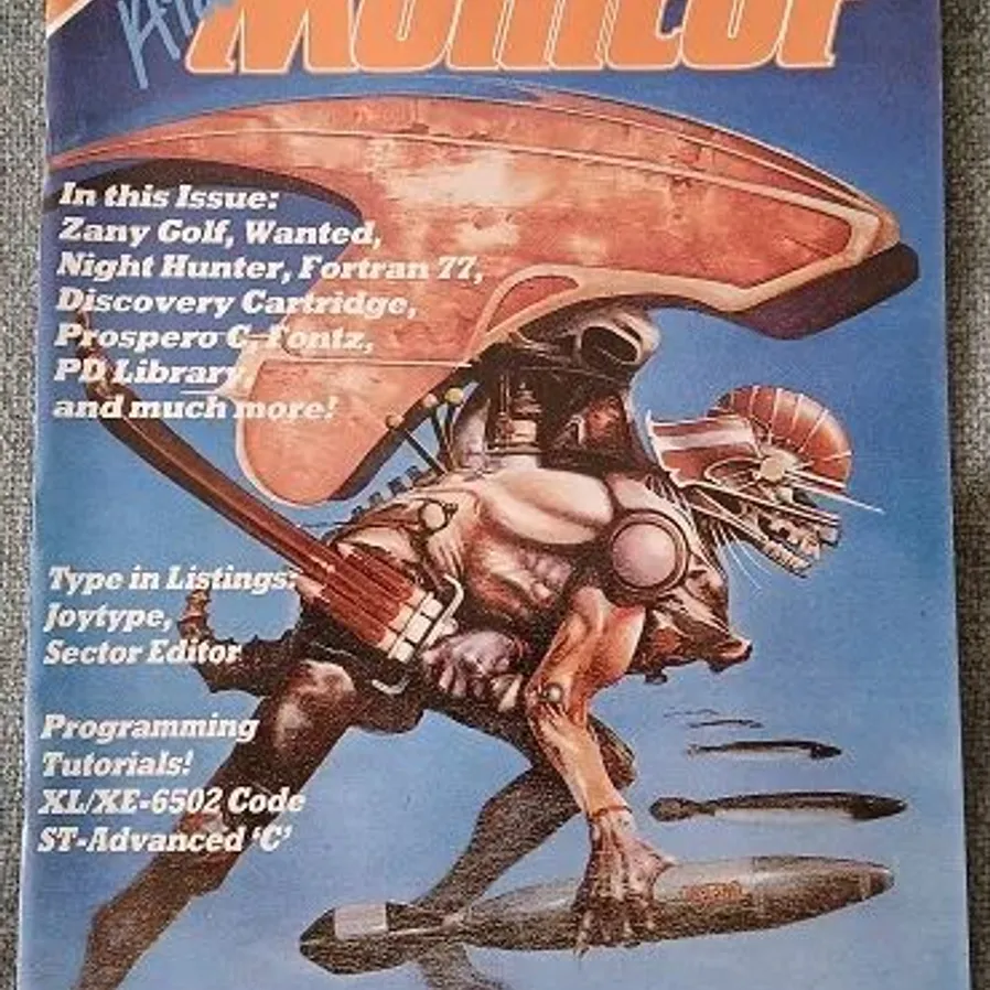 Atari Monitor Magazine 21, 1989, UK Atari Computer Owner's Club | 5955 ...