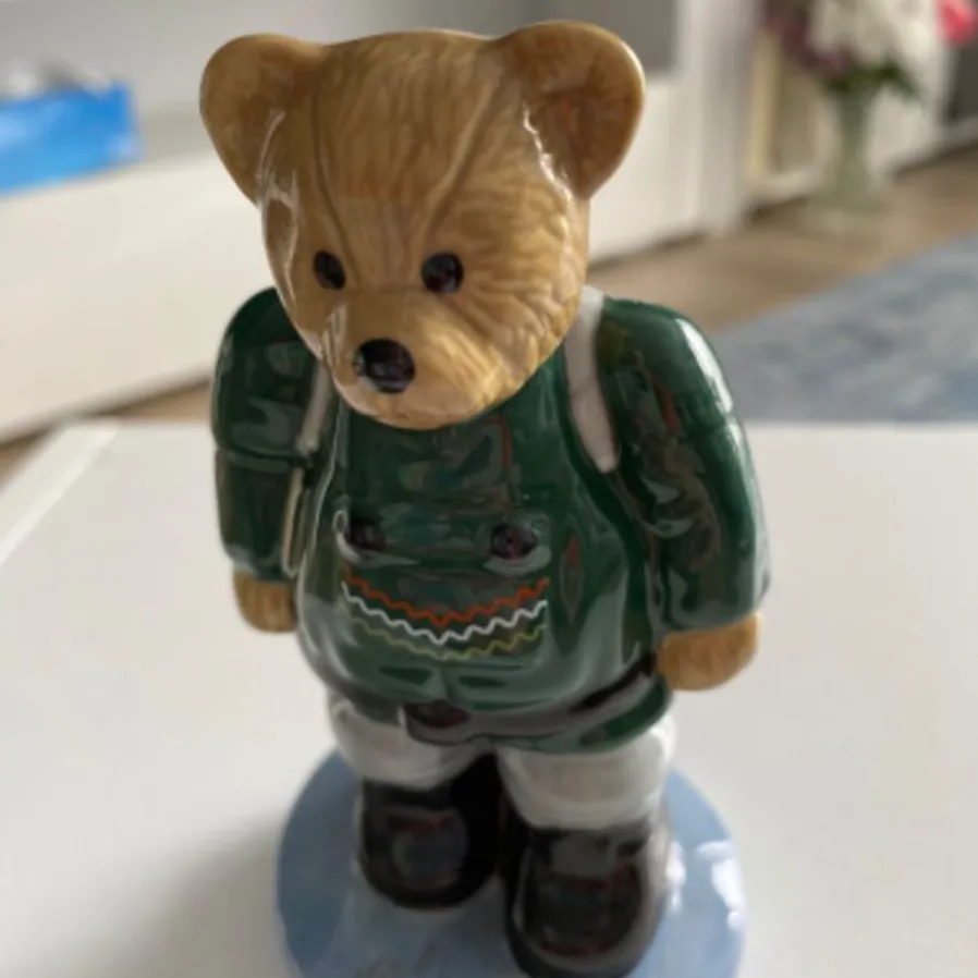 Wade figurine Camping Bear from collectors club 1998 12cm tall Mint ...