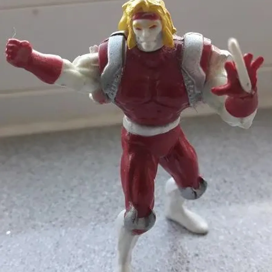 X-MEN: OMEGA RED, Steel Mutants, Die Cast, Toy Biz, 1994 | 6553 | jog it on