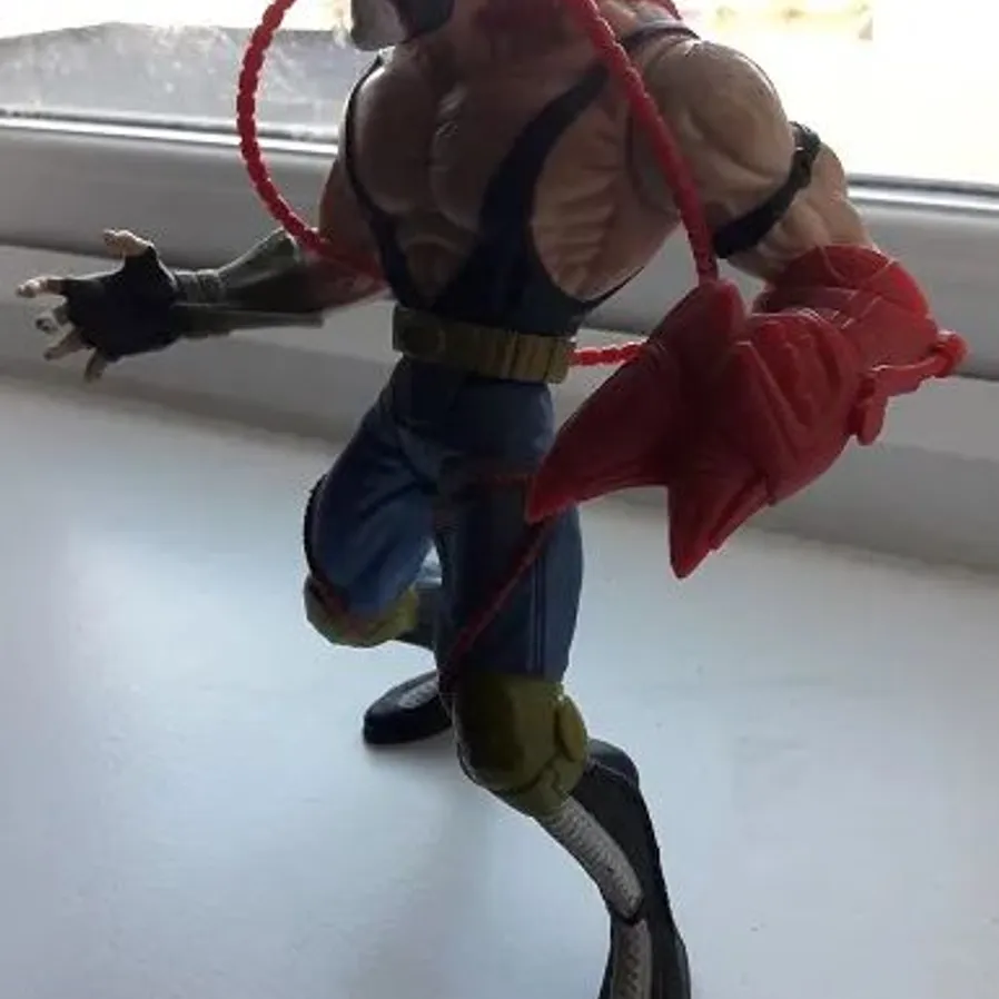 BATMAN: LETHAL IMPACT BANE, 8", Legends of the Dark Knight, Kenner ...