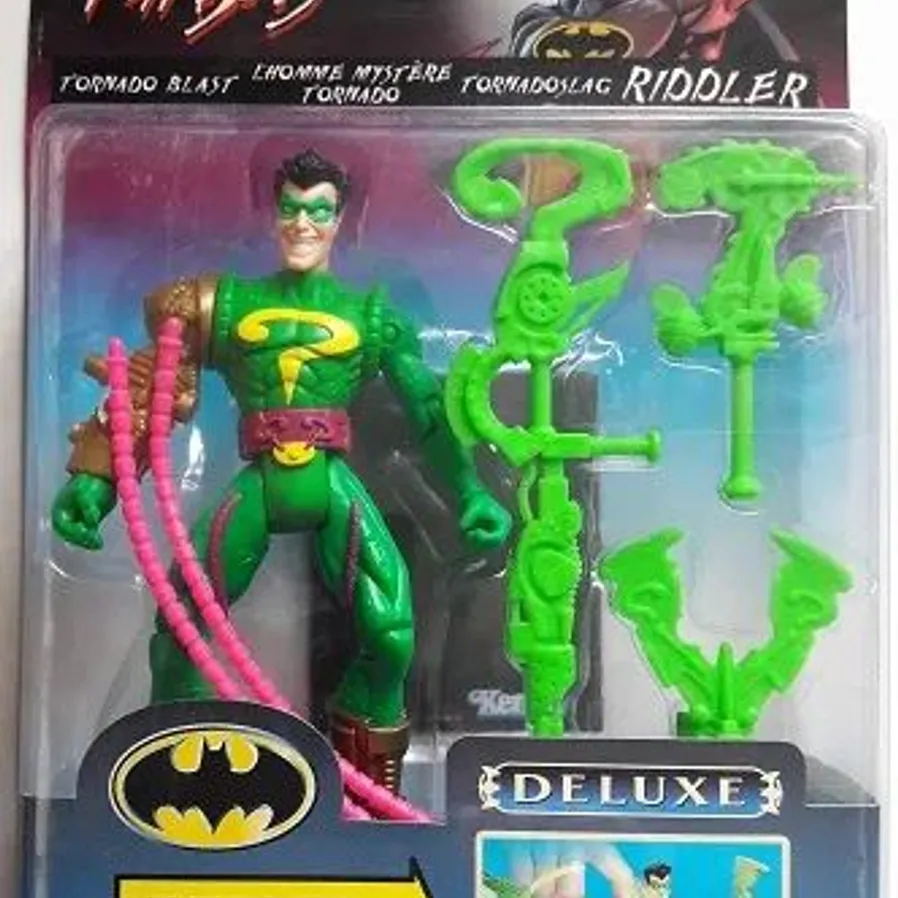 Batman Ninjas: TORNADO BLAST RIDDLER, Hasbro, 1998 | 6028 | jog it on