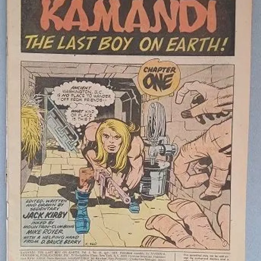 Kamandi: The Last Boy on Earth 16, DC Comics, Jack Kirby. April 1974 ...