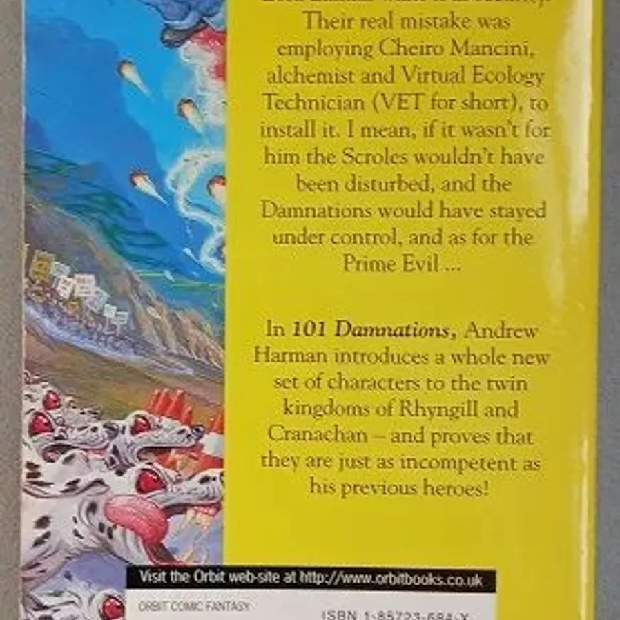 101 Damnations, Andrew Harman, UK pb 1998 | 11595 | jog it on