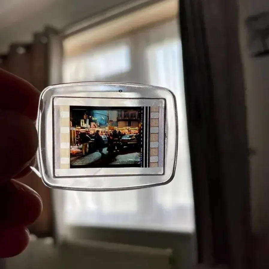 The siege starring Denzel Washington movie key ring film cell 35mm ...