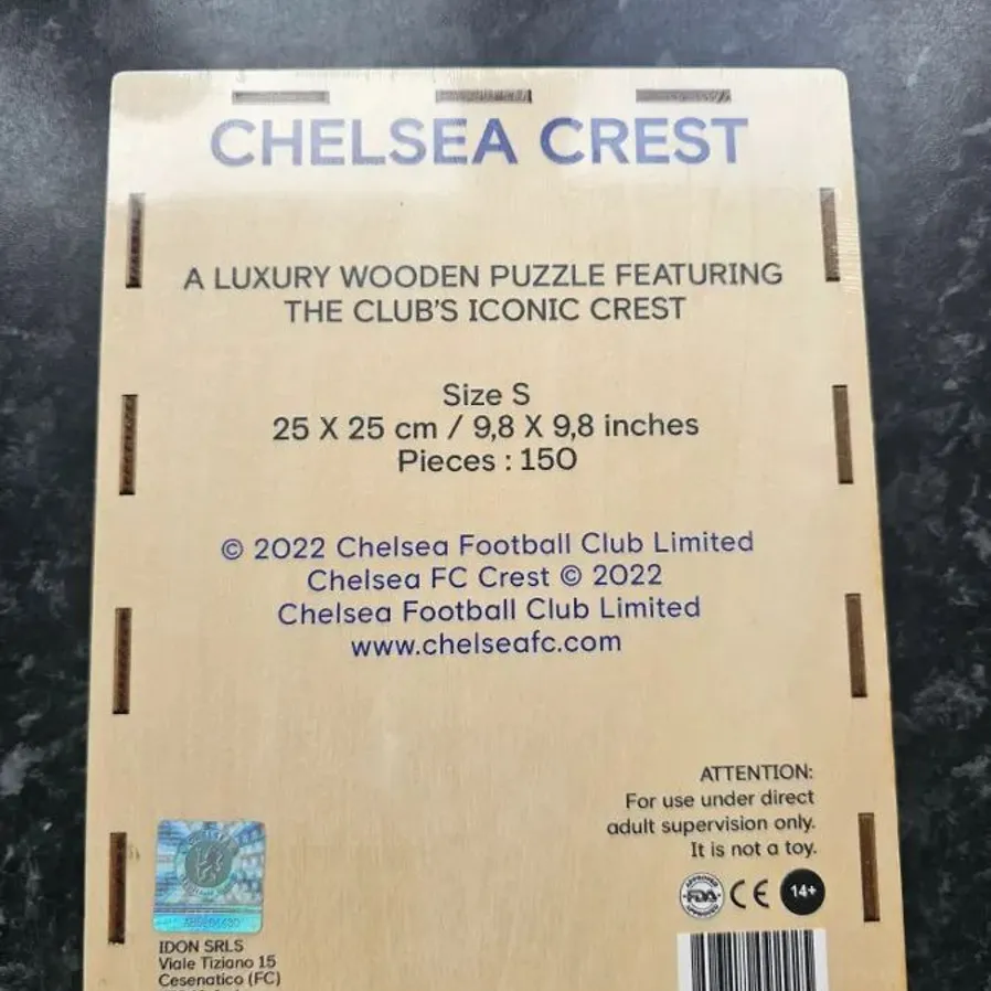 CHELSEA FOOTBALL CLUB SHIRT ICONIC PUZZLE - CFC - SMALL JIGSAW | 1411 ...