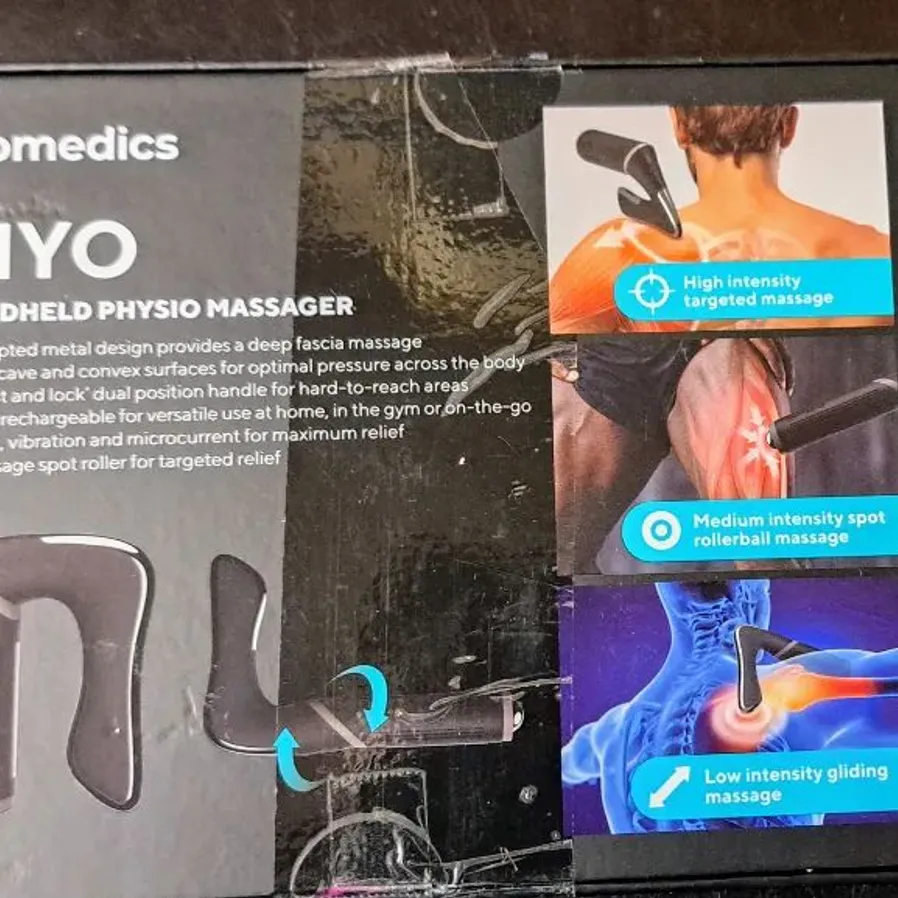 Homedics Myo handheld Physio Massager | 518 | jog it on