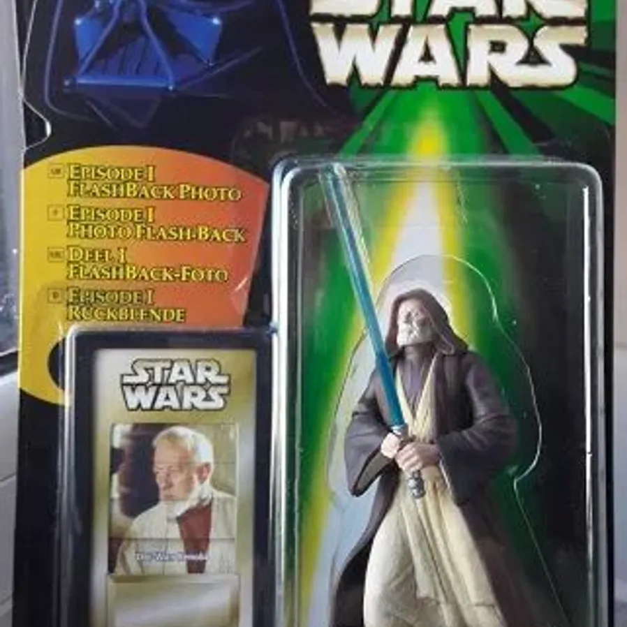 STAR WARS: OBI-WAN KENOBI, Flashback, Tri-Logo, Sealed, 1999 | 8283 ...