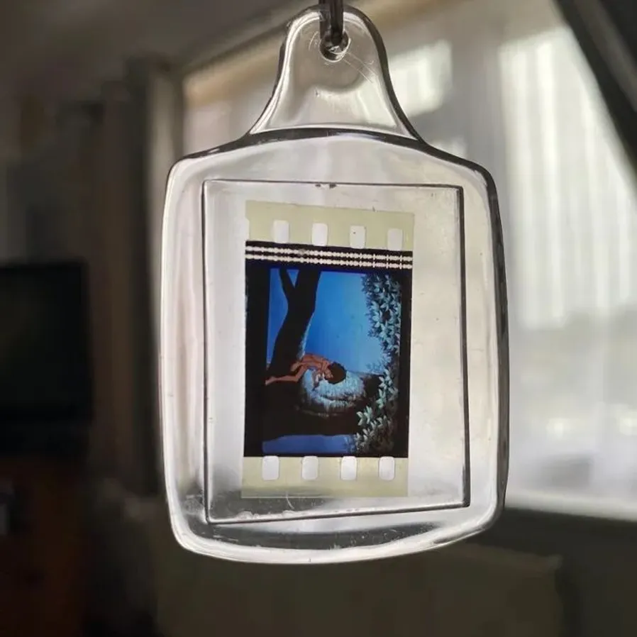 Disneys cartoon classic Jungle Book movie key ring film cell 35mm ...