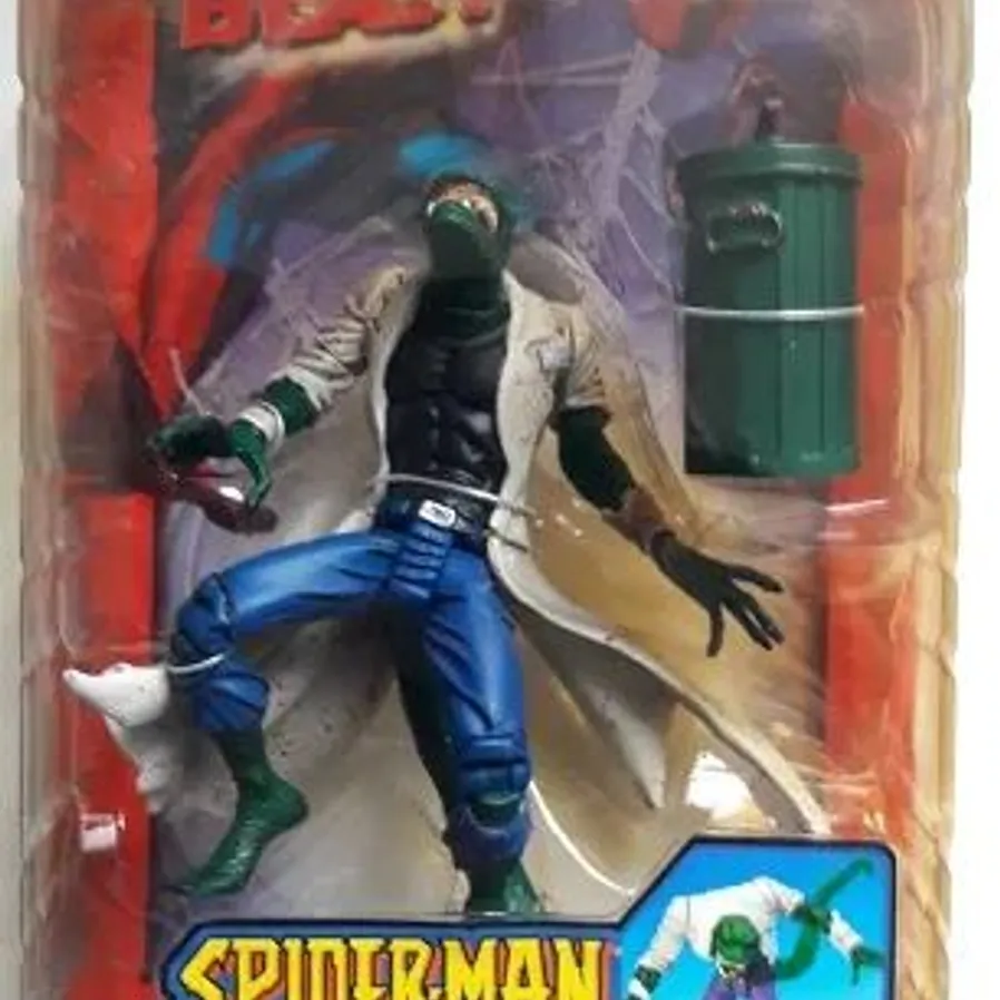 SPIDERMAN: MEGA BLAST: LIZARD, Toy Biz, 2004 | 7111 | jog it on