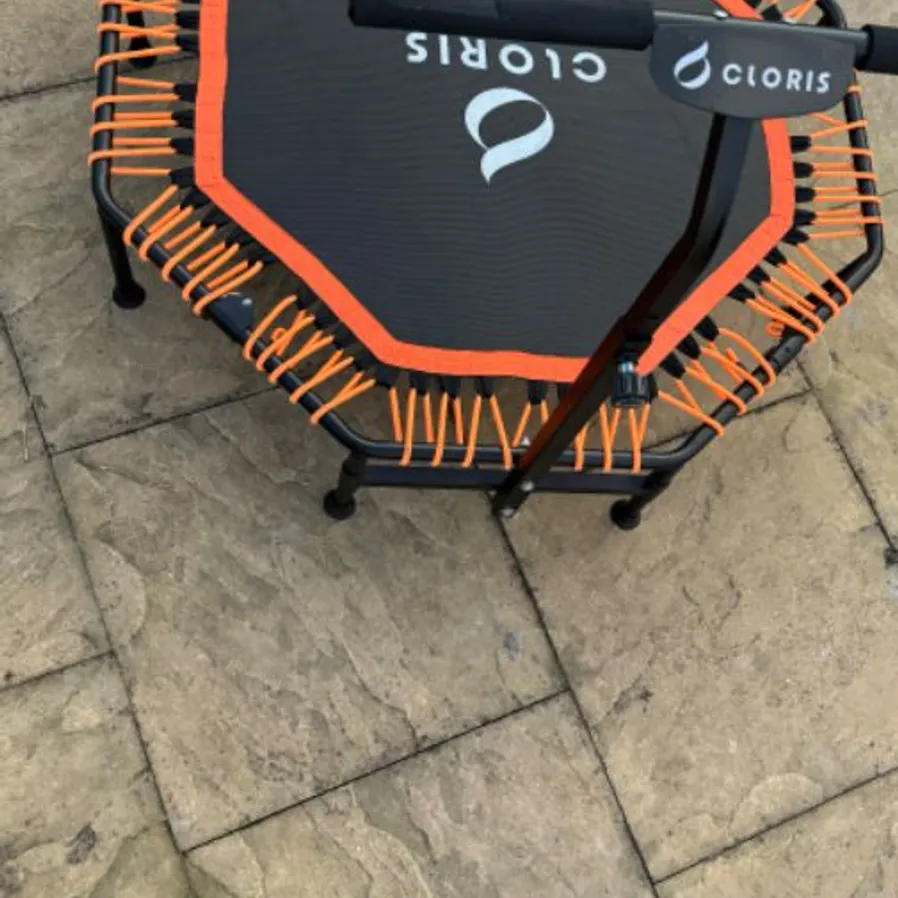 Bounce Back to Fitness: Compact Exercise Trampoline with Safety | 399 ...