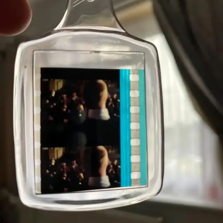 Hot Fuzz starring Simon Pegg movie key ring film cell 35mm | 6850 | jog ...