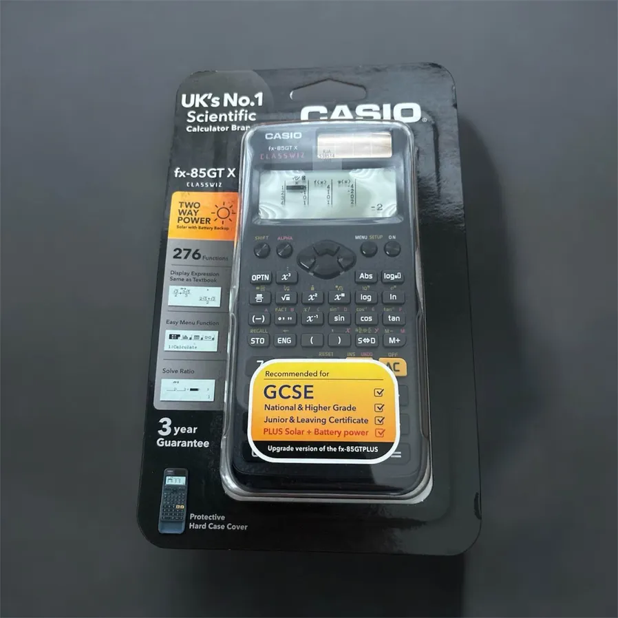 Casio FX-85GTX Scientific Calculator Black - Durable & Feature-RichAce ...