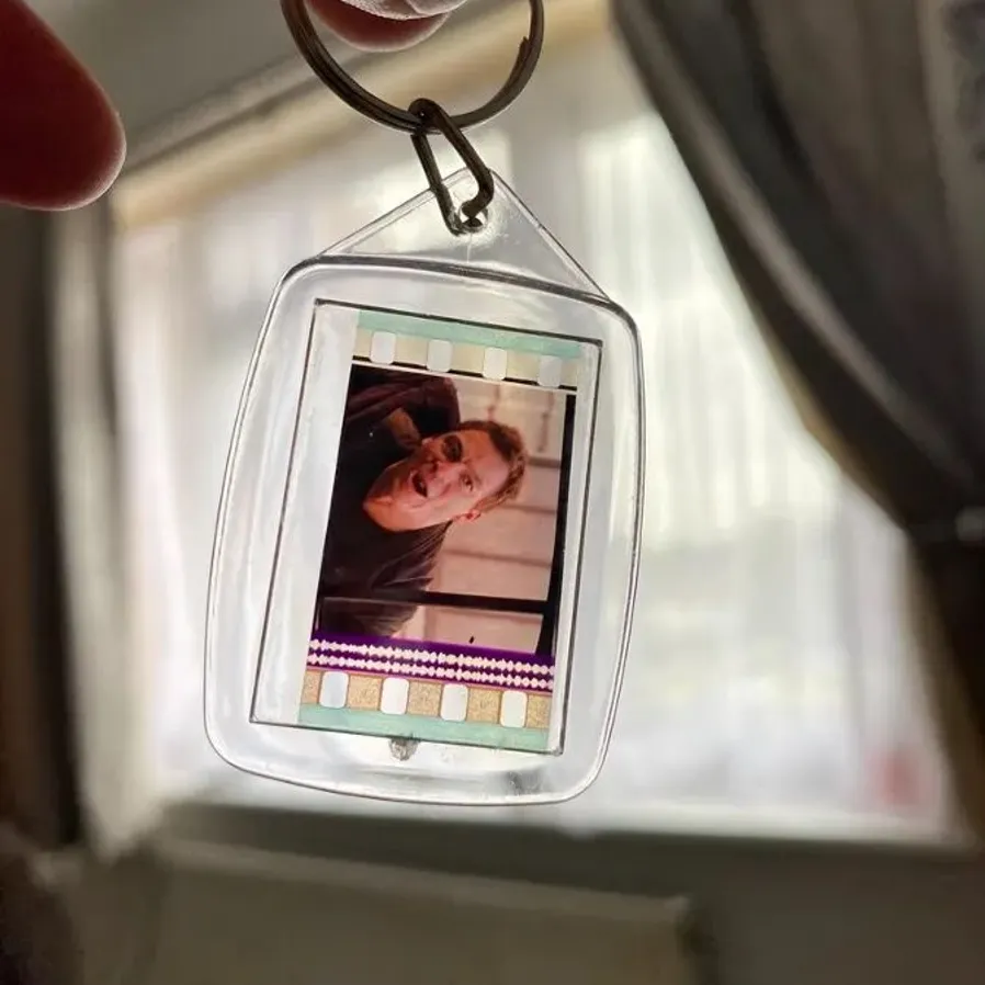 The Forgotten movie key ring film cell 35mm. | 6769 | jog it on