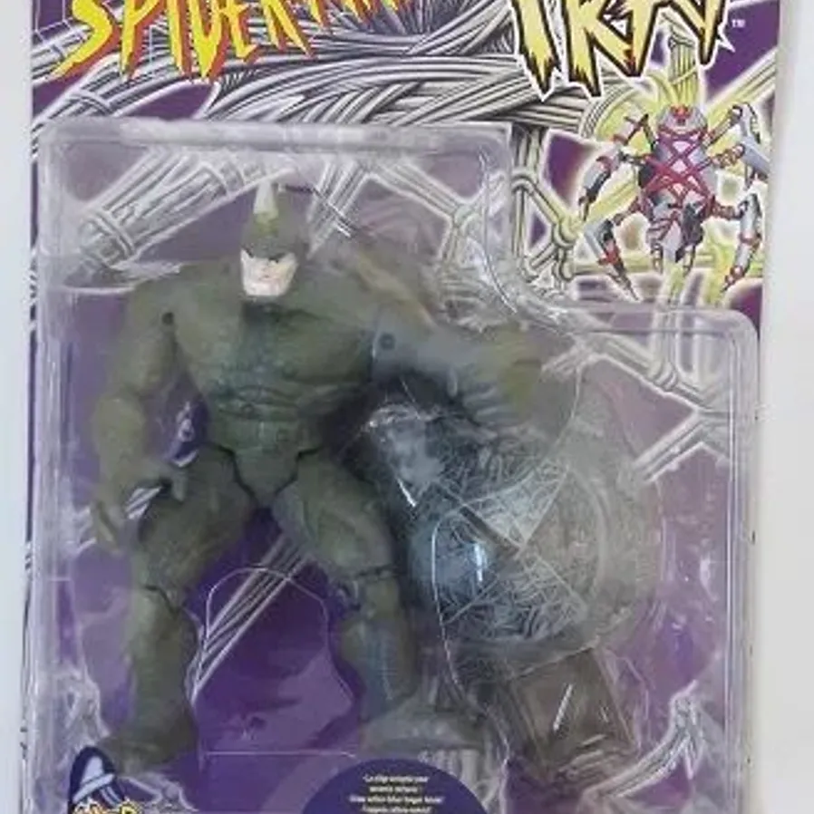 Spiderman: Web Trap: Rampaging Rhino, Unopened, ToyBiz, 1997 | 6022 | jog it on