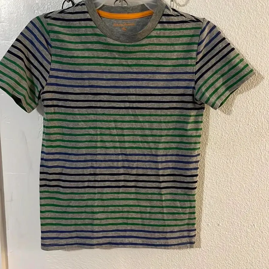 Vintage-Inspired Multi-Pattern T-Shirt - Unisex, Colorful, Size M ...