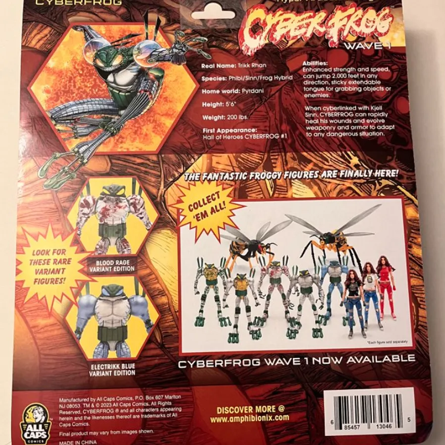 Leap to Action with the Exclusive Cyberfrog Action Figure! | 2303 | jog ...